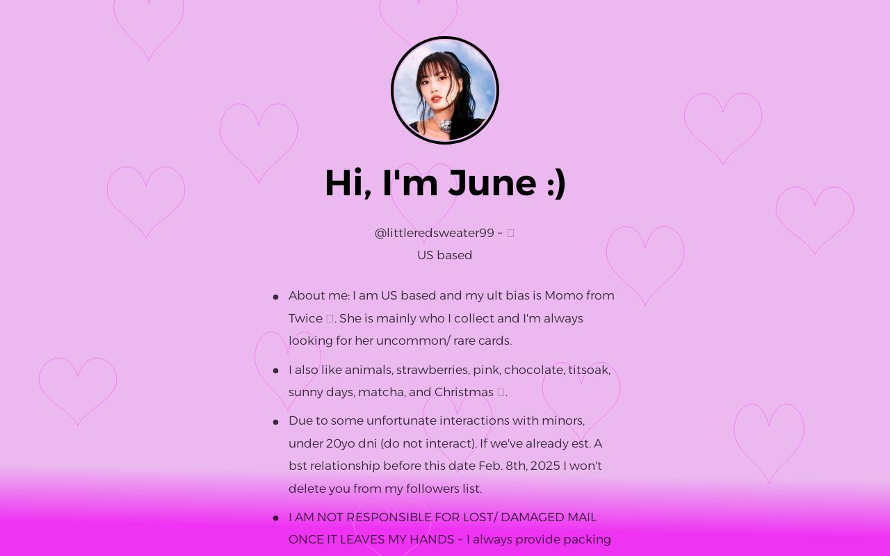 Littleredsweater99's card